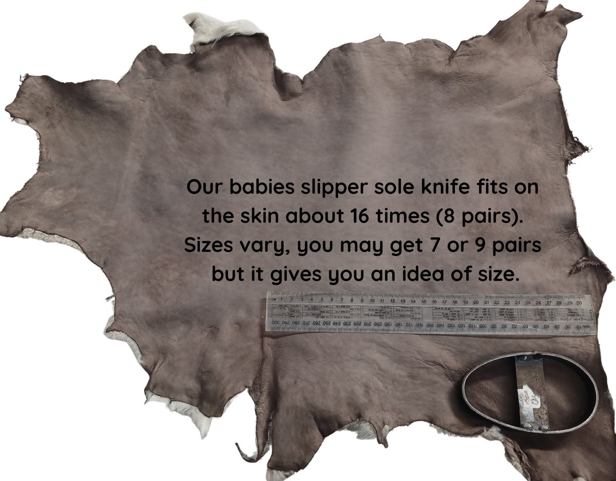 Slink Lamb Skins; Dark Brown – Rozcraft Ltd