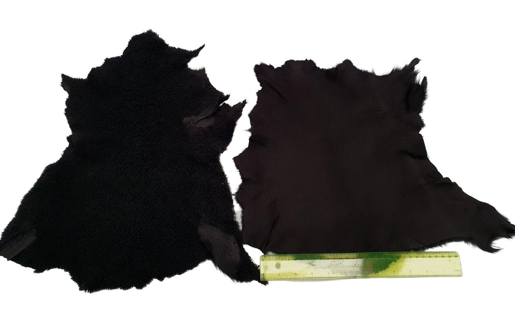 Slink Lamb Skins; Black – Rozcraft Ltd