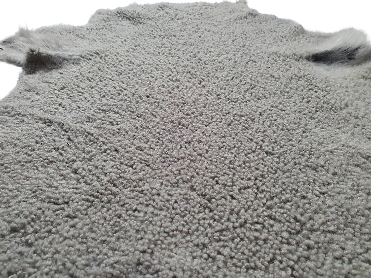 Slink Lamb Skins Pale Grey with Black Leather GRADED – Rozcraft Ltd