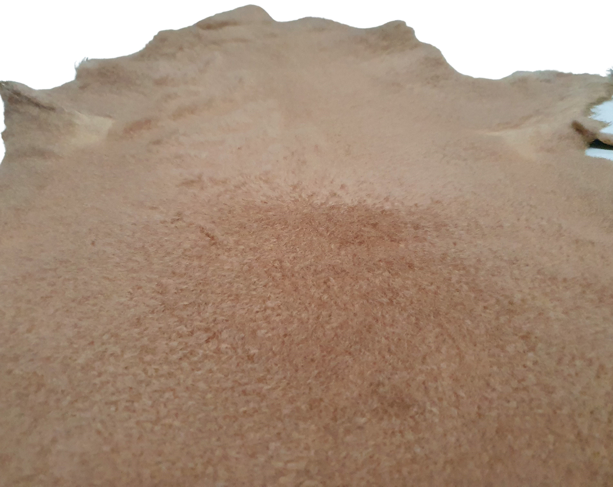Slink Lamb Skins; Light Brown with Light Brown Back – Rozcraft Ltd