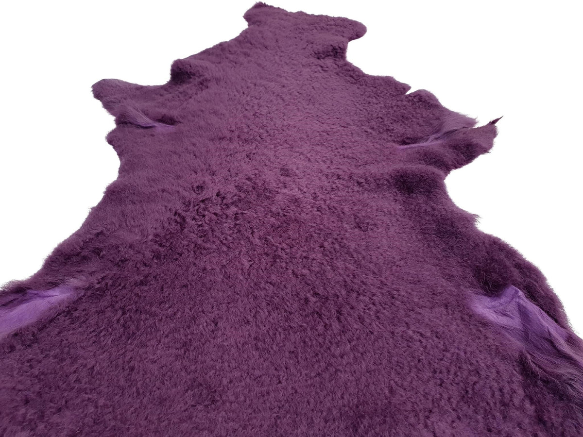 Slink Lamb Skins; Grape (purple) – Rozcraft Ltd