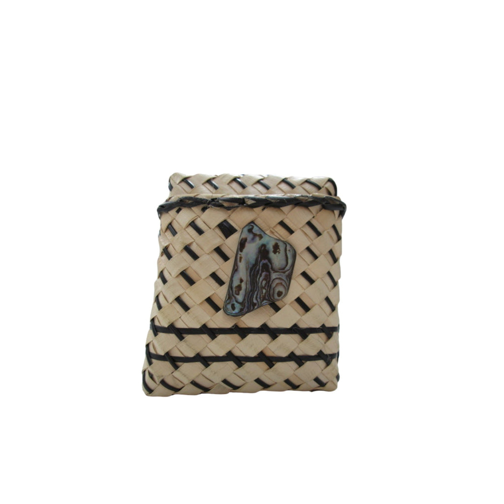 Kete Pouch with Paua – Rozcraft Ltd